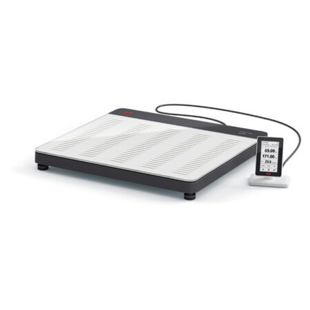 Seca 650 EMR-validated flat scale with ID-Display and stable glass ...